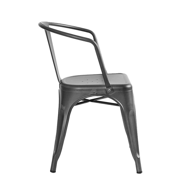Replica Tolix Arm Chair Gunmetal - Nathan Rhodes Design - Nathan Rhodes ...